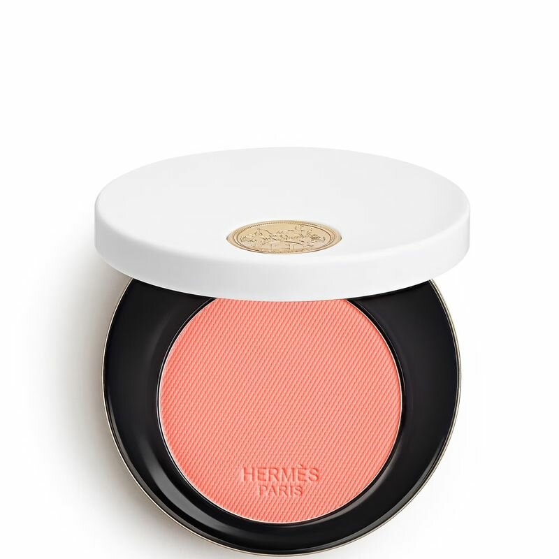 Hermes Румяна Rose Hermes Silky Blush Powder, 23 Rose Blush