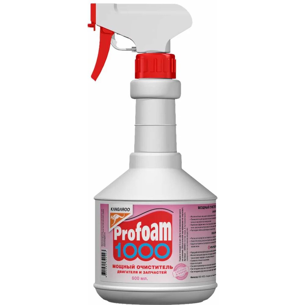 Мощный очиститель KANGAROO Profoam 1000, 600мл, 320423 11086, с деталей двигателя