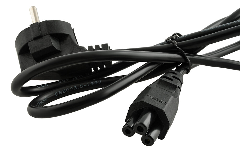Кабель питания сетевой для ноутбука 1,2 М