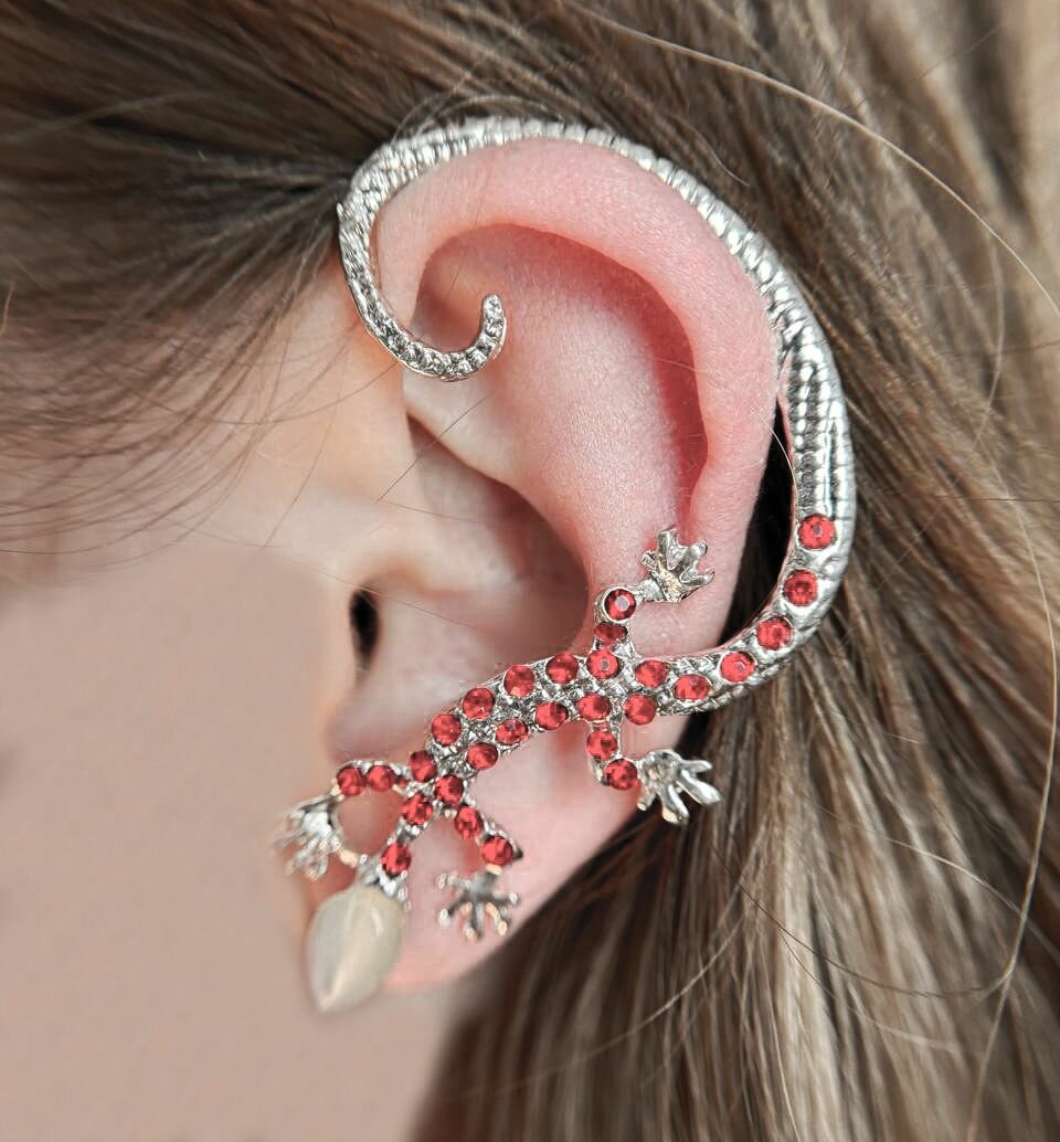 Серьги каффы