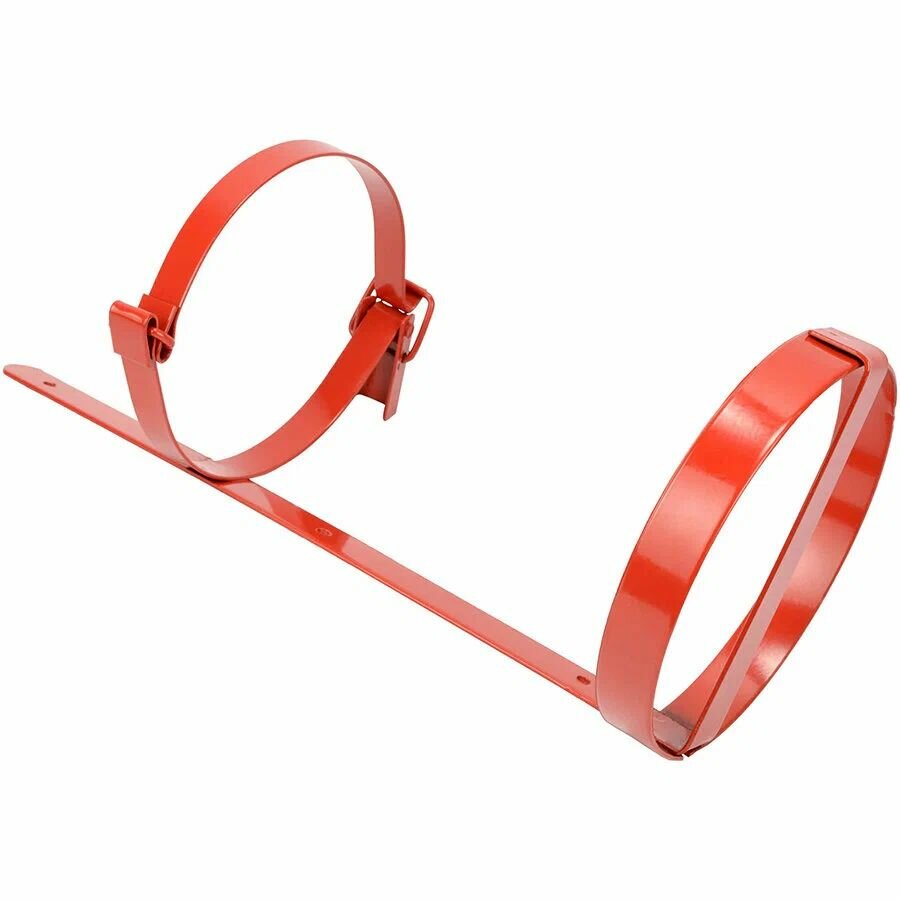 Кронштейн для огнетушителя ТВ-3 с металлической защелкой для ОУ-3, ОП-3, 4