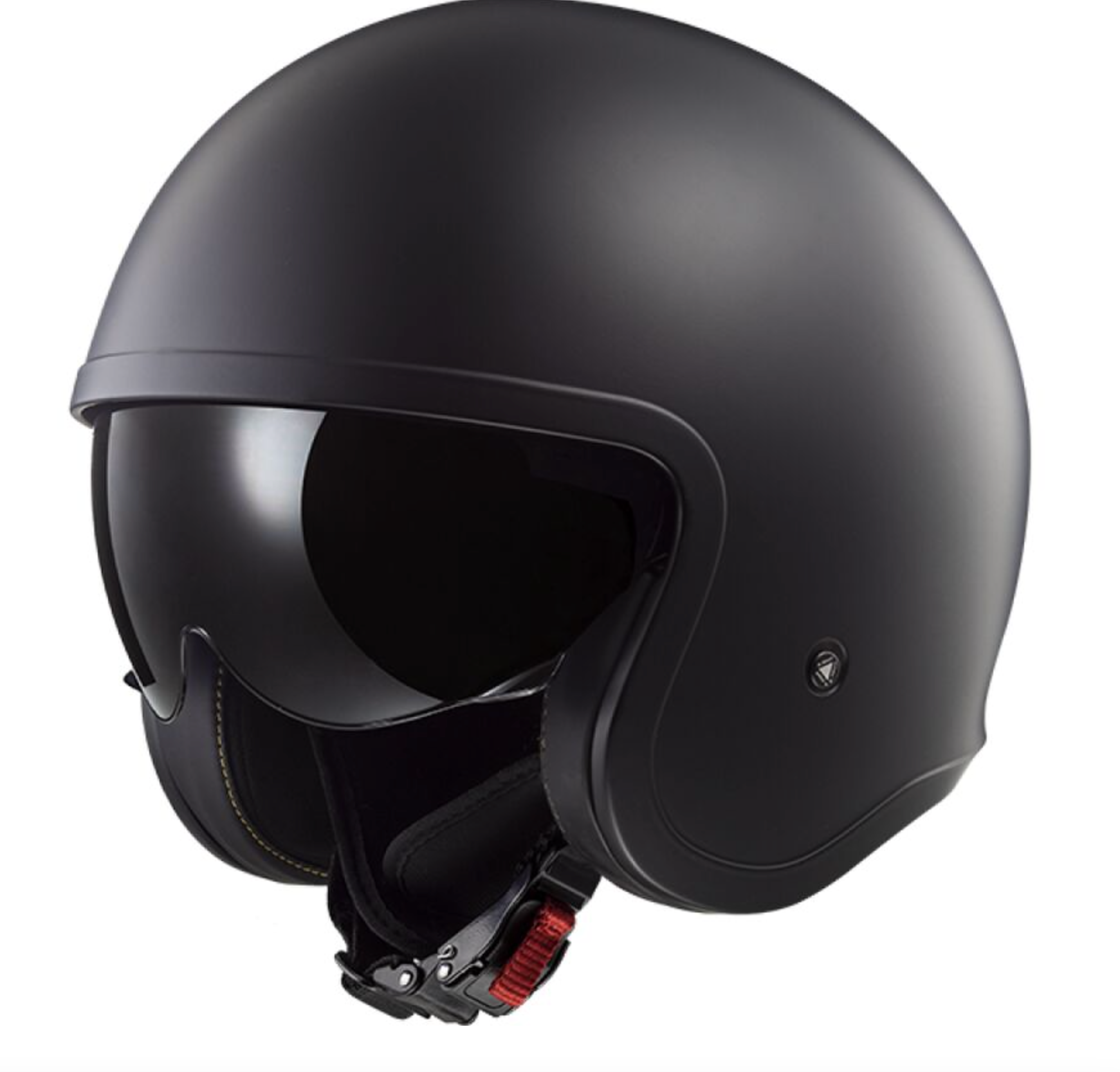 Мотошлем LS2 OF599 SPITFIRE II SOLID (черный матовый, Matt Black, 2XL)