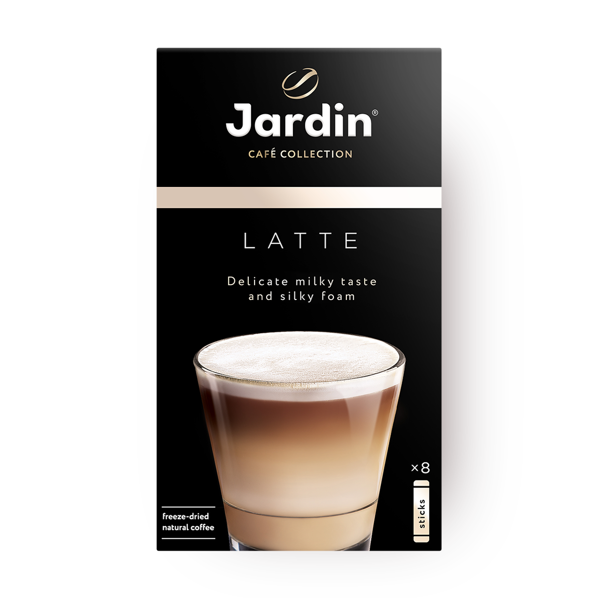 Кофейный напиток растворимый в стиках Latte Jardin порционный