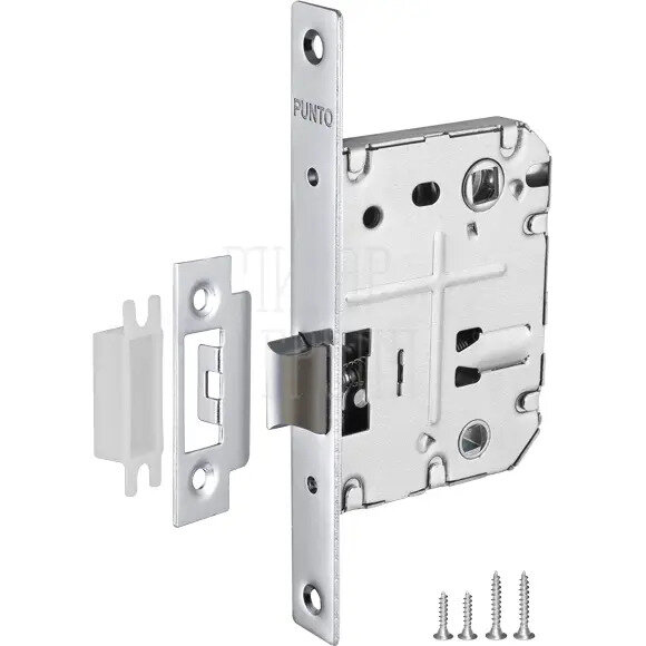 Защелка врезная Punto (Пунто) L72-50 хром