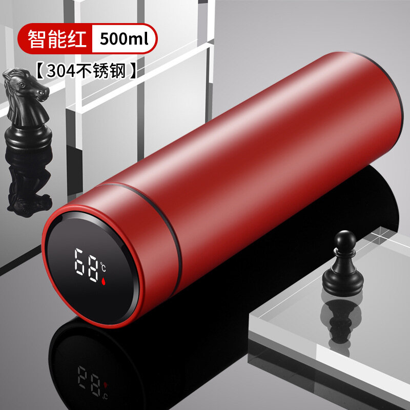 Термос для воды из нержавеющей стали 304 подарочный смарт-кубок с цифровым дисплеем температуры термос-чашка