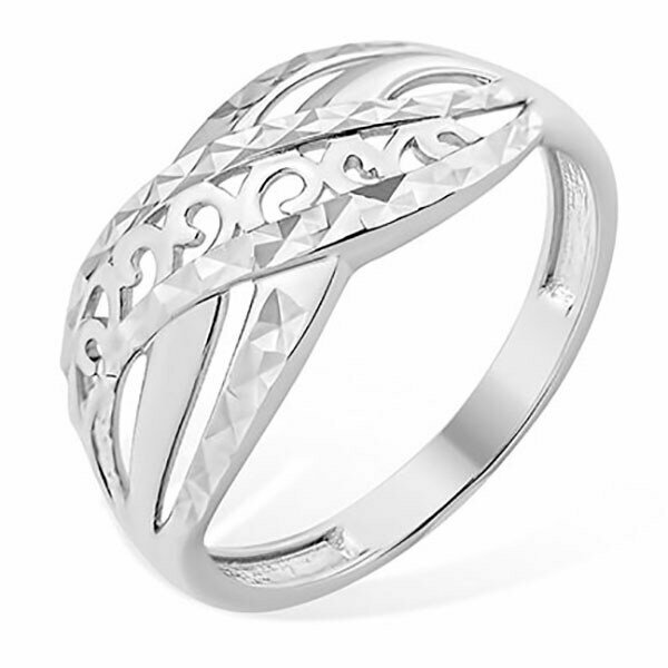Кольцо, серебро, 925 проба