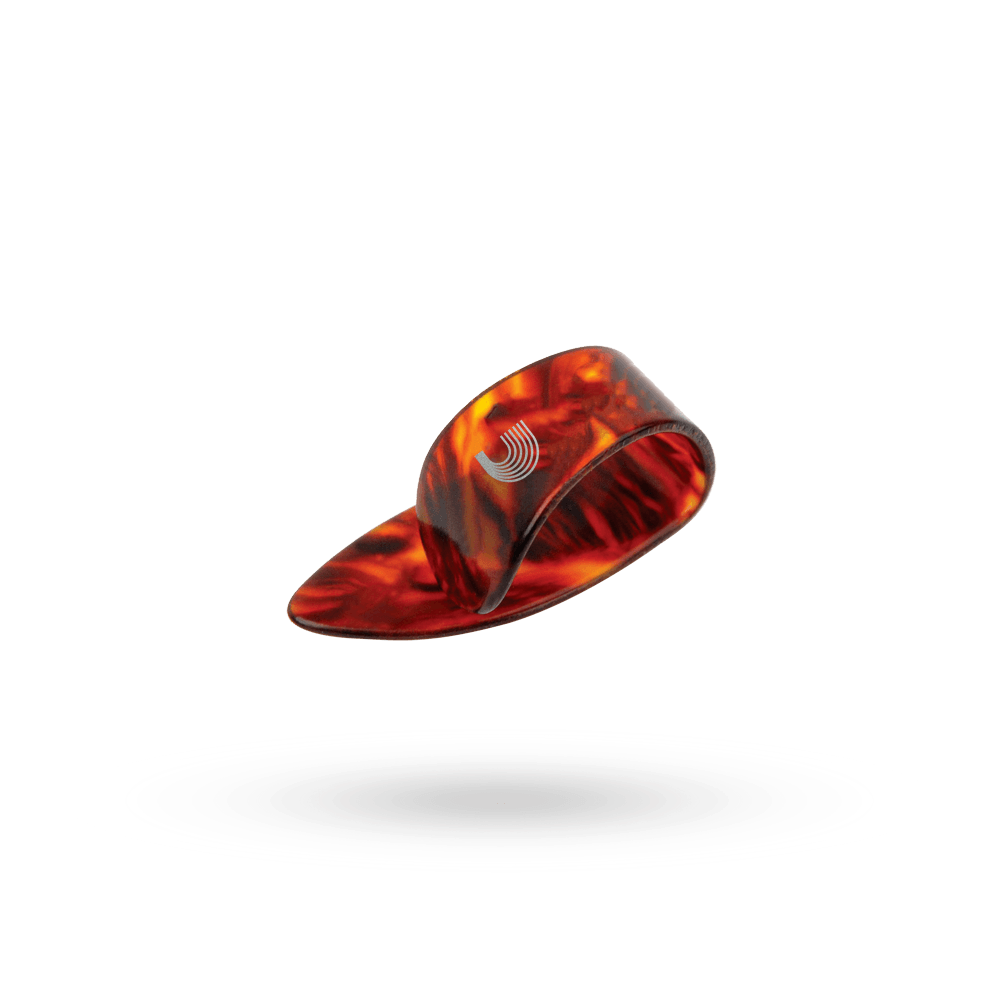 Медиатор-коготь на большой палец Planet Waves 5CSH4-5, черепаховый, средний, 1 шт.