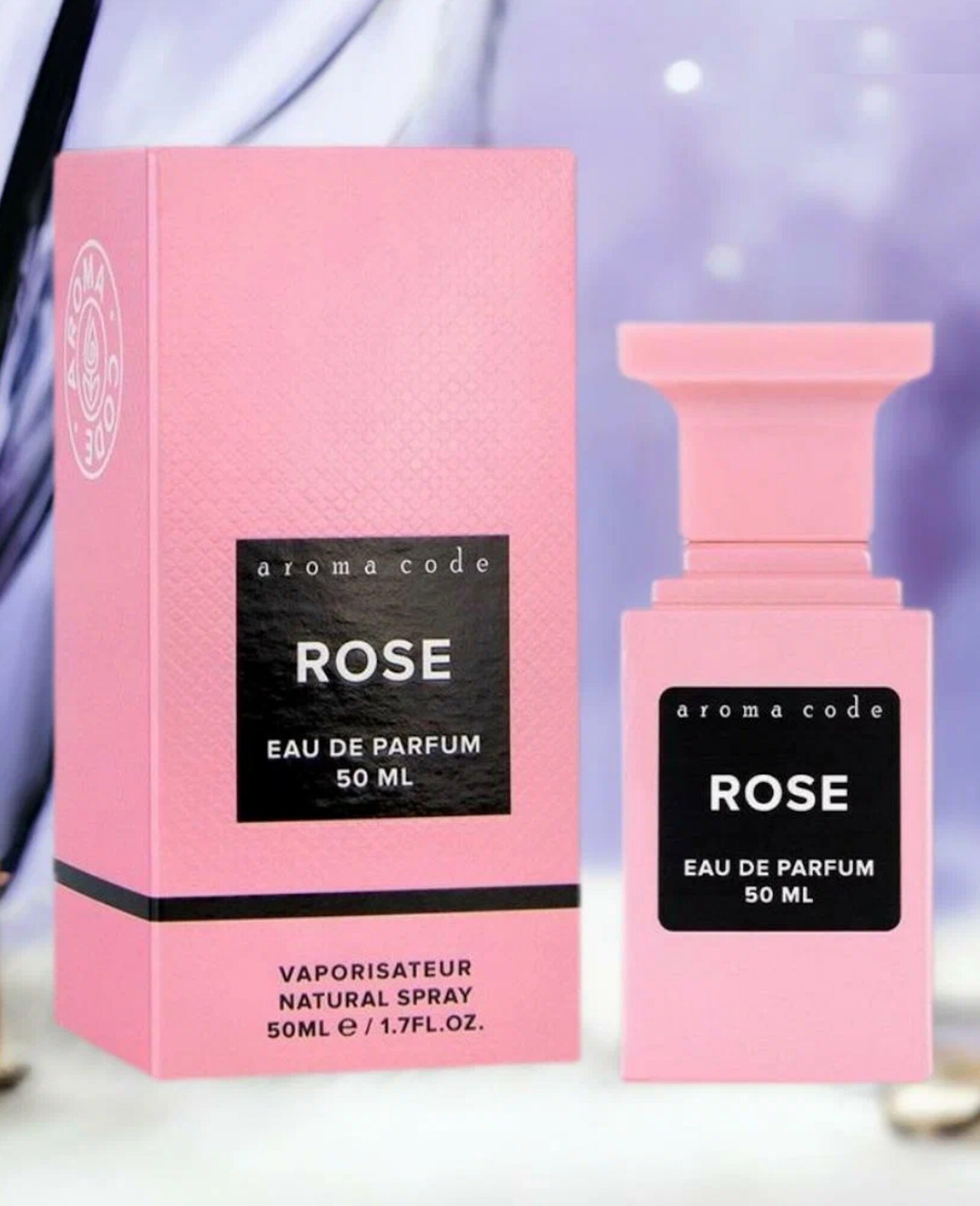 Туалетная вода VINCI Aroma Code "Rose Prick", женская, 100%, 50мл