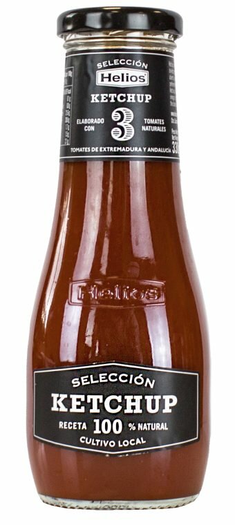 Соус HELIOS "Ketchup", натуральный, томатный, неострый, 330г