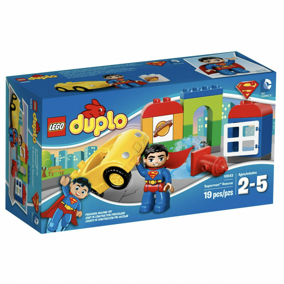 Конструктор LEGO DUPLO 10543 Спасение Супермена