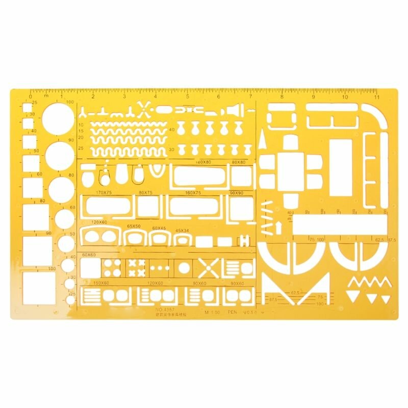 (1) 4357 Yellow K Adhesive 1:50 Строительная опалубка для мебели