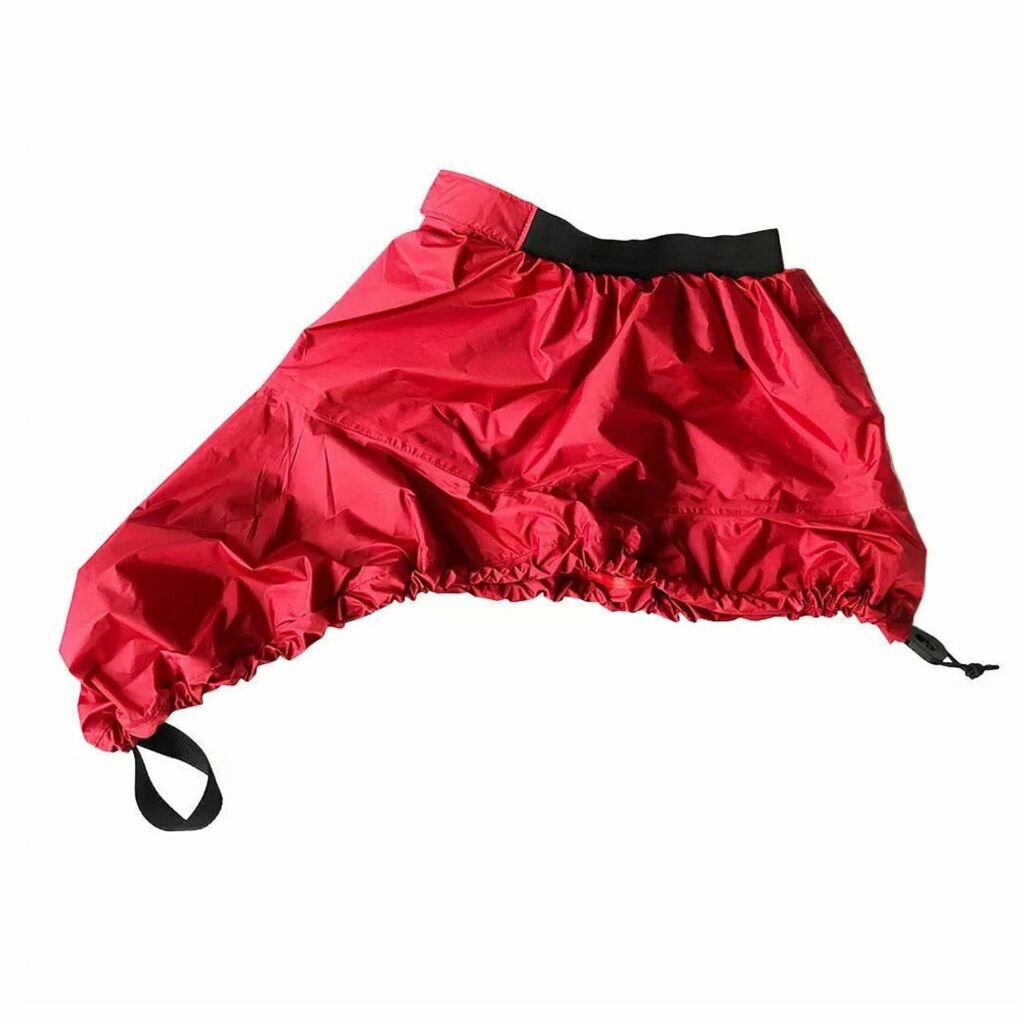 Водонепроницаемая юбка для каяка красного цвета XL размера