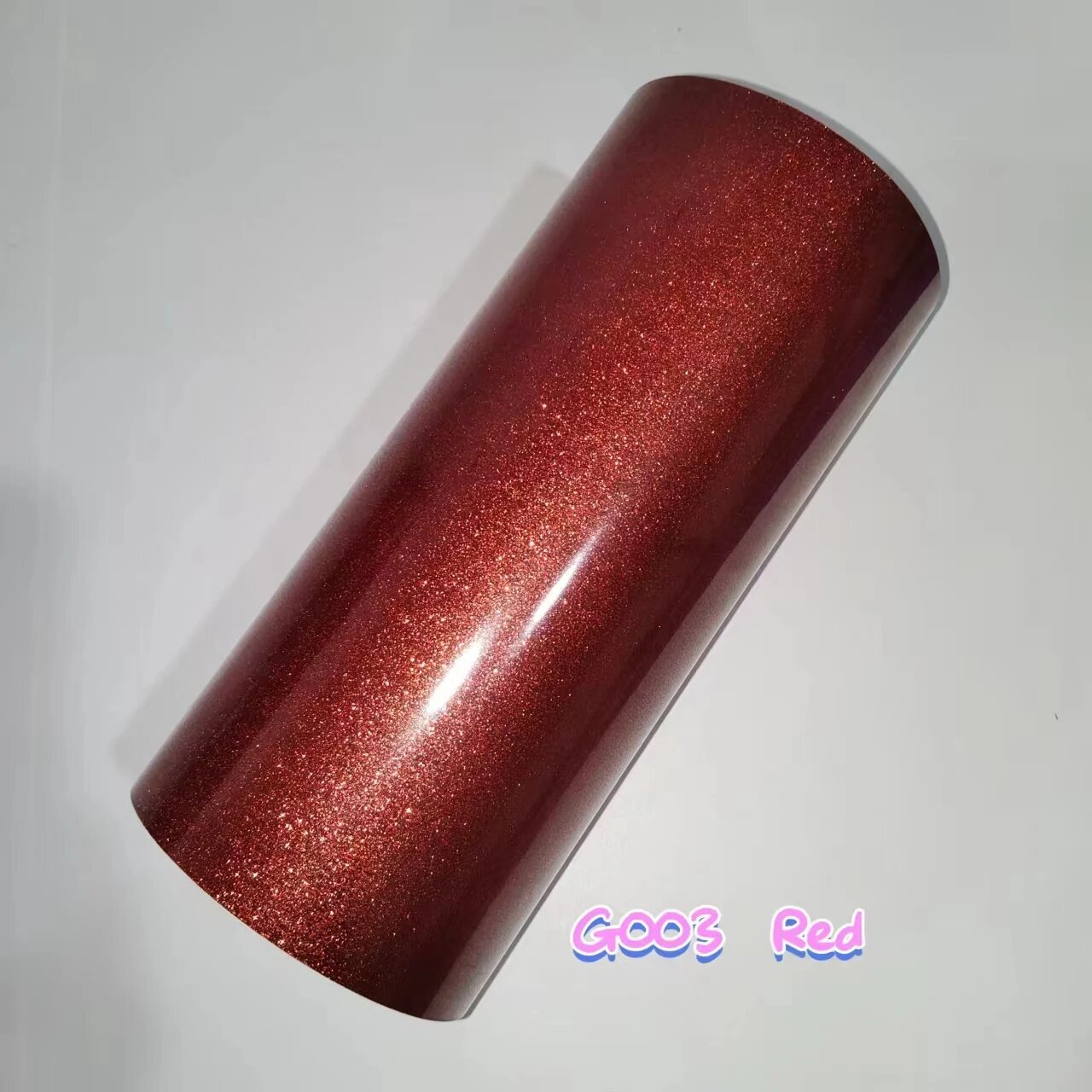 CHEONET HTV блестящая термопленка для декорирования Красный, 30.5cmx100cm, G003 Red