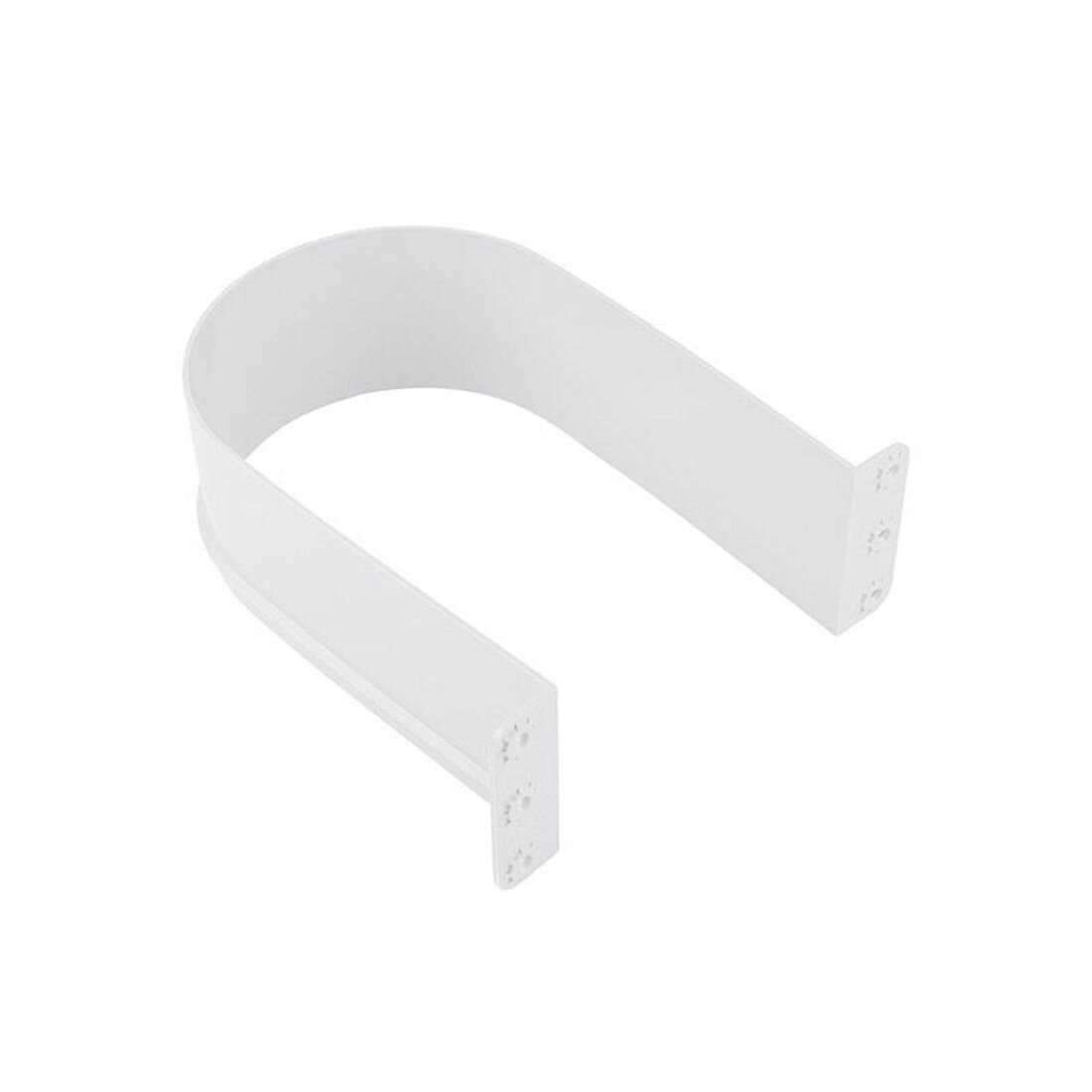 Обвод для сифона, белый пластик