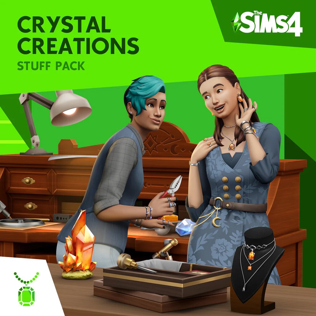 Дополнение The Sims 4 Crystal Creations Stuff Pack, цифровое издание PlayStation 4, регион Индия / код пополнения баланса