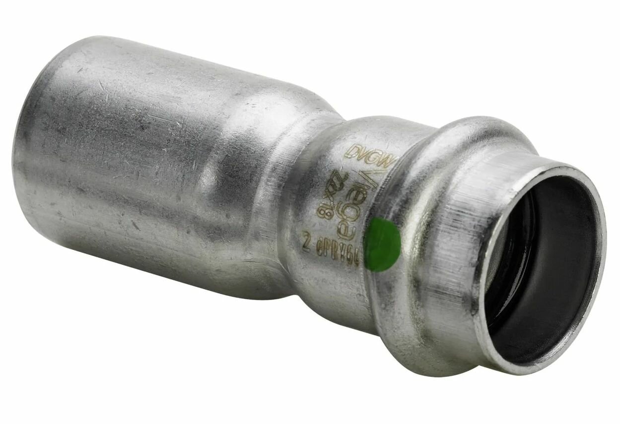 Редукционная вставка под пресс систему из нержавейки 22*18 диаметр, Viega Sanpress Германия