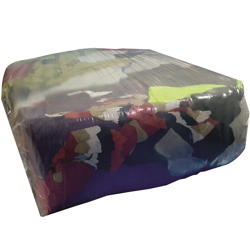 Ветошь КНР цветной лоскут, 10 кг