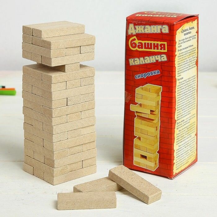 Настольная игра Задира "Джанга Башня Каланча" малая (д-9695)