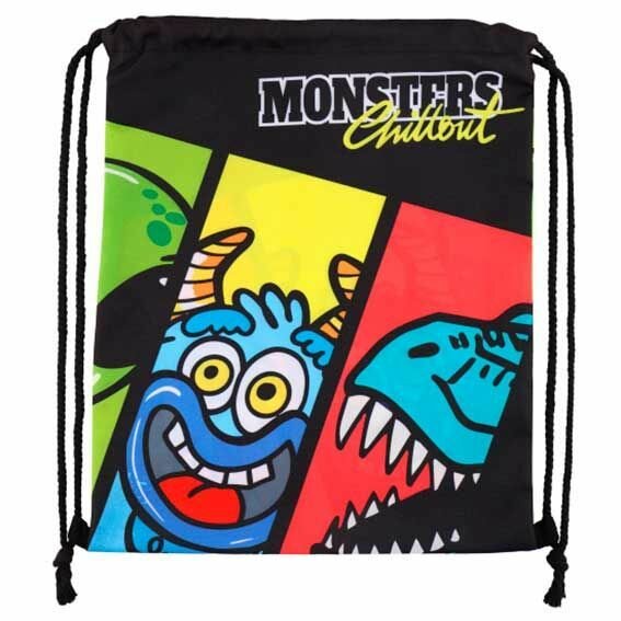 Сумка для сменной обуви кокос размер 36х44 см, "Chillout", 1 отделение, разноцветная (230186)