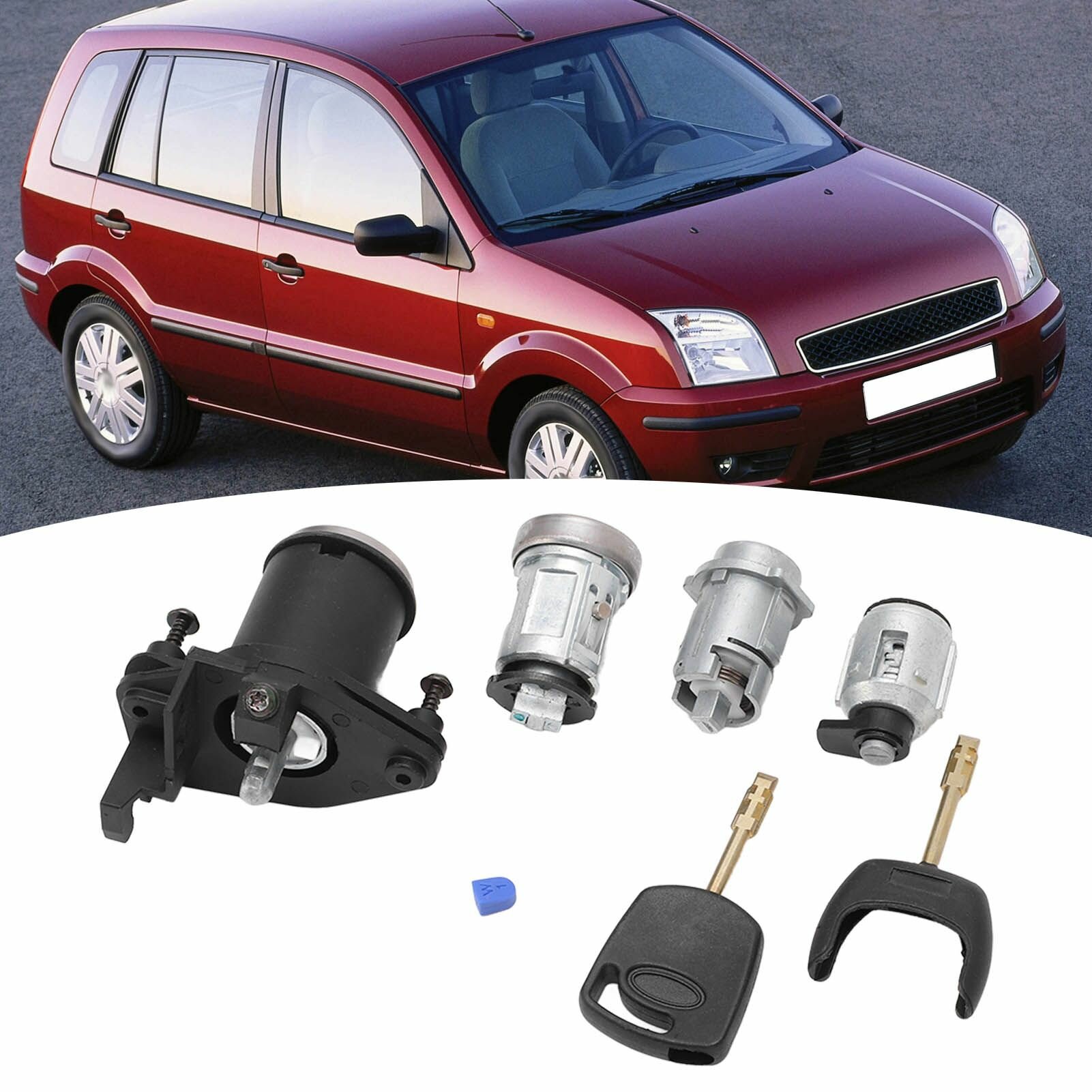 Комплект замка зажигания и стартера для Ford Fiesta MK5 Fusion