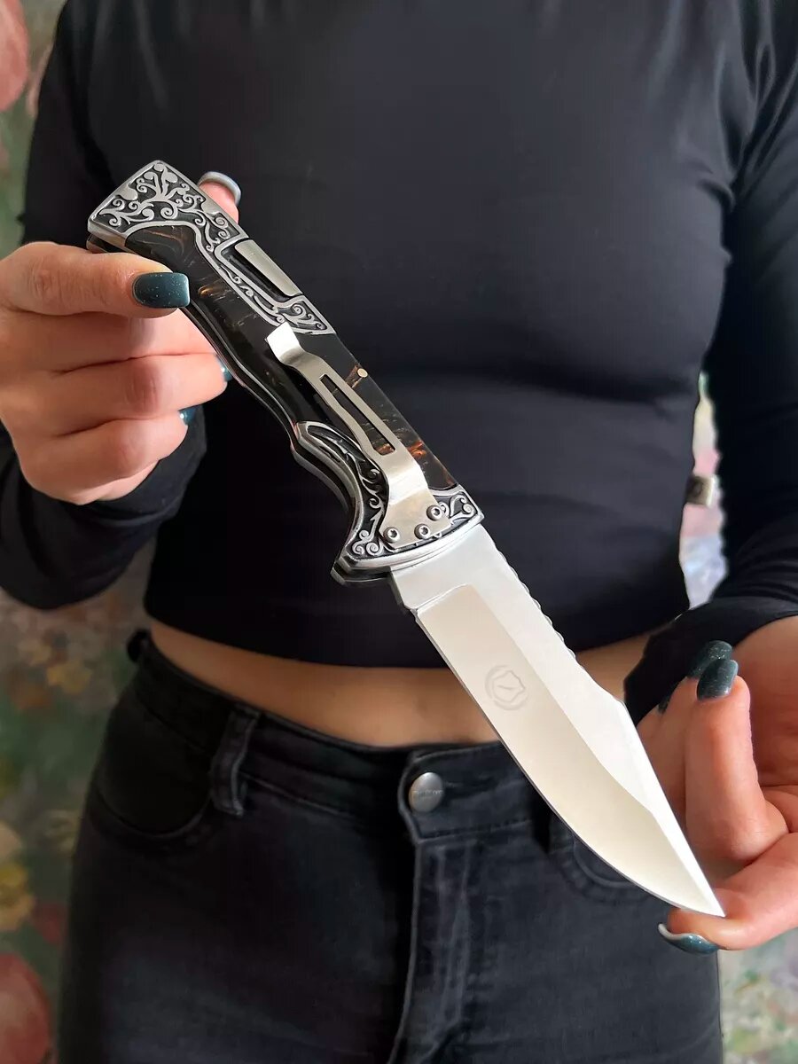 Нож складной туристический охотничий арт. 270 / Не холодные ножи