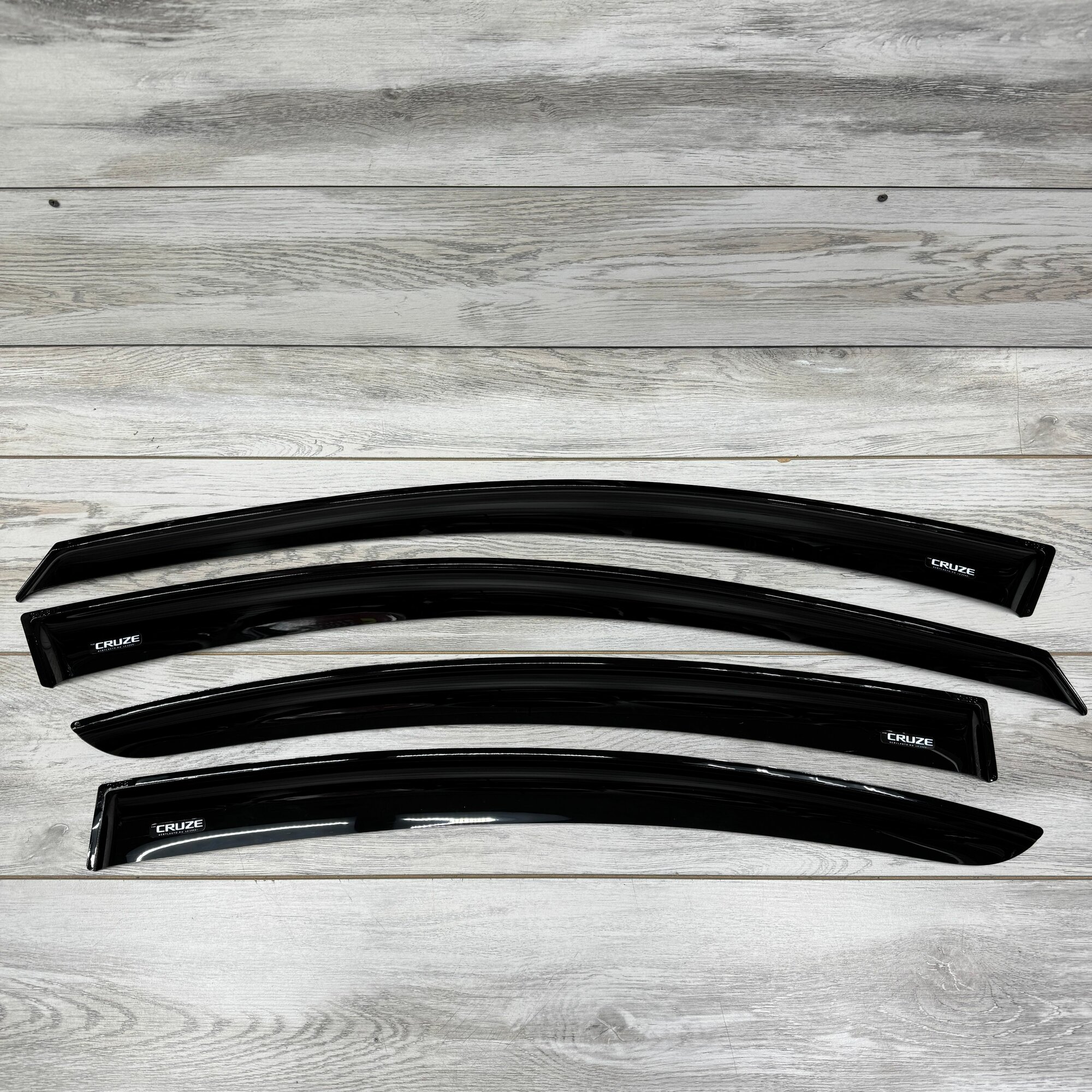 Дефлекторы (ветровики) окон для Chevrolet Cruze 2009-2016 седан (Шевроле Круз)