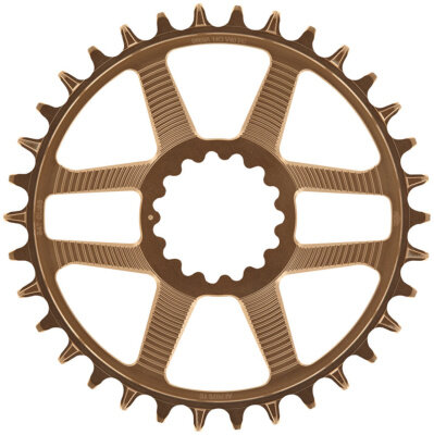 Звезда E Thirteen Helix R Guidering Direct Mount 34T Flip Flop 11/12s Bronze (CR4HRA-119)