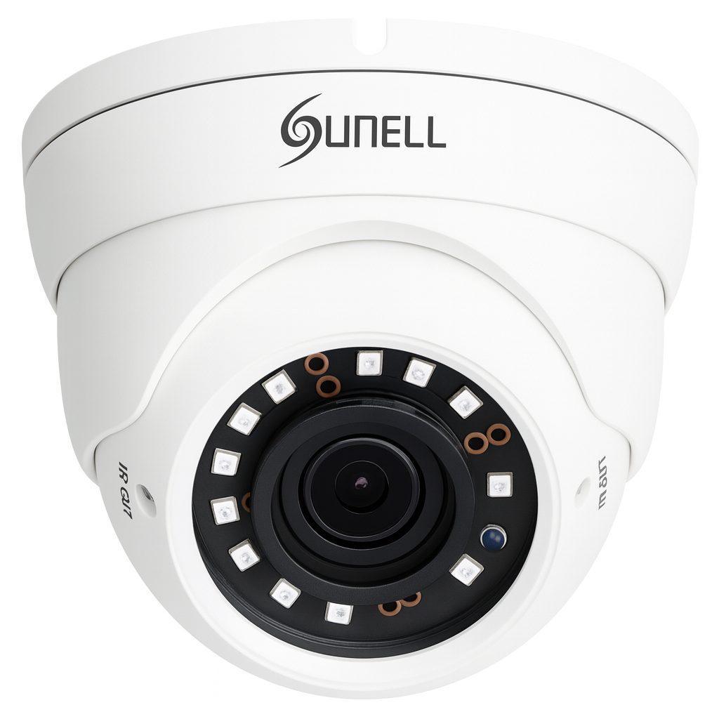 Уличная IP камера видеонаблюдения Sunell SN-IPR5142BH-M 4Мп/Вариофокальный объектив 2.7 - 13.5 мм/ИК подсветка 40 м.