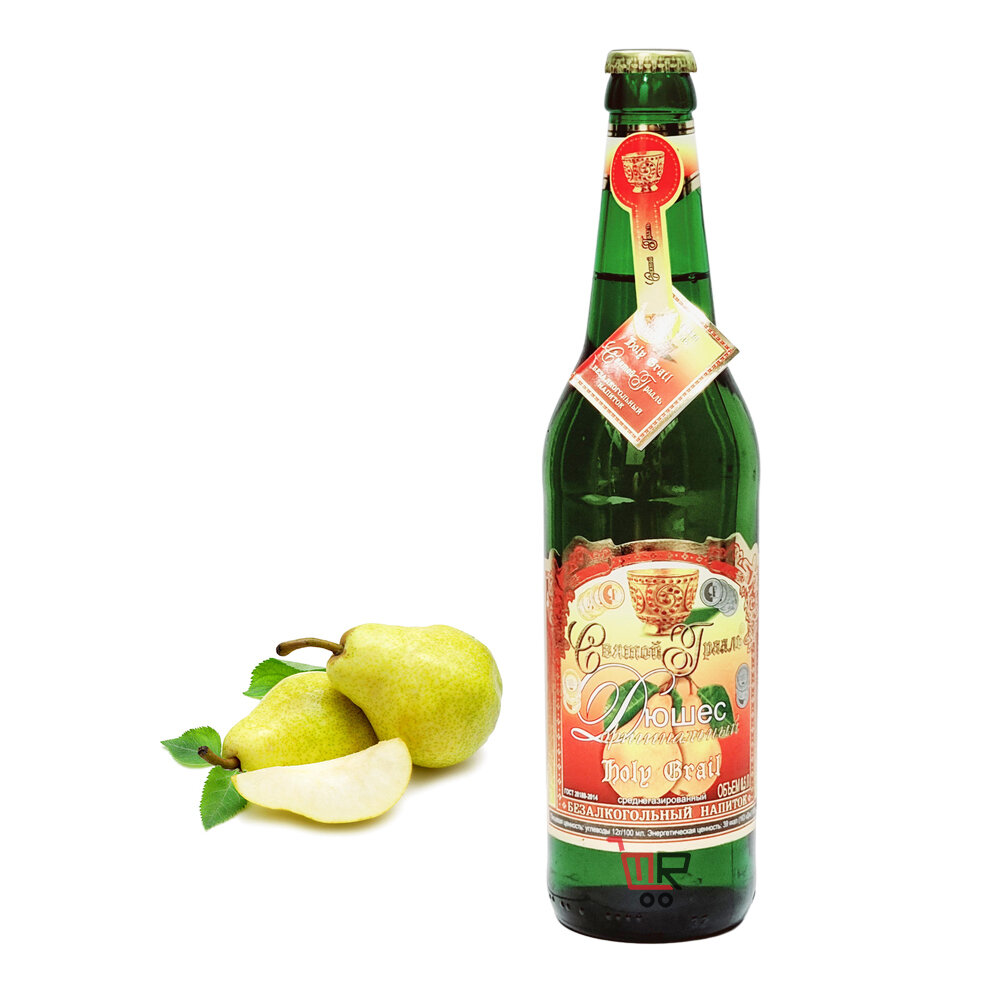 Лимонад "Святой Грааль" Дюшес оригинальный 0,5 л, 12 шт.