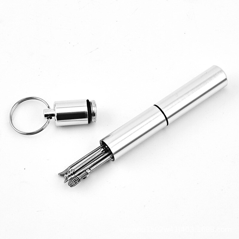 Фабрика в наличии оптовая продажа из нержавеющей стали ушной вкладыш 6 частей спиральный ушной вкладыш брелок