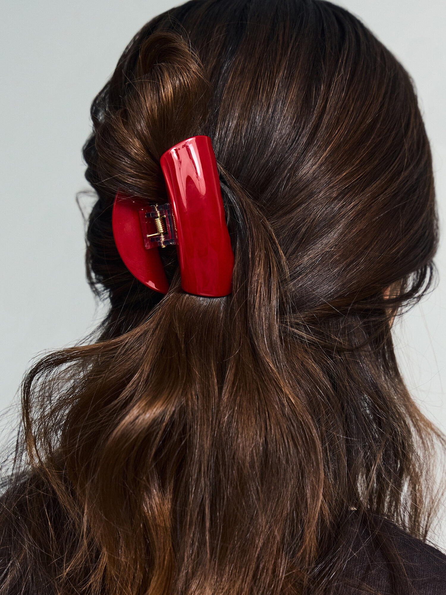 Заколка-краб для волос Zarina, цвет красный, ZR2602061302-70