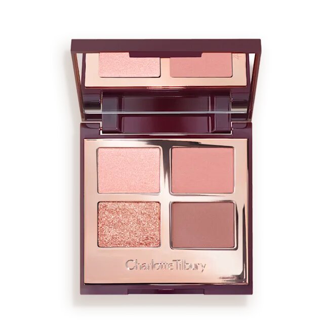 Тени для век Charlotte Tilbury Luxury Eye Palette "Pillow Talk", 4 цвета, без талька