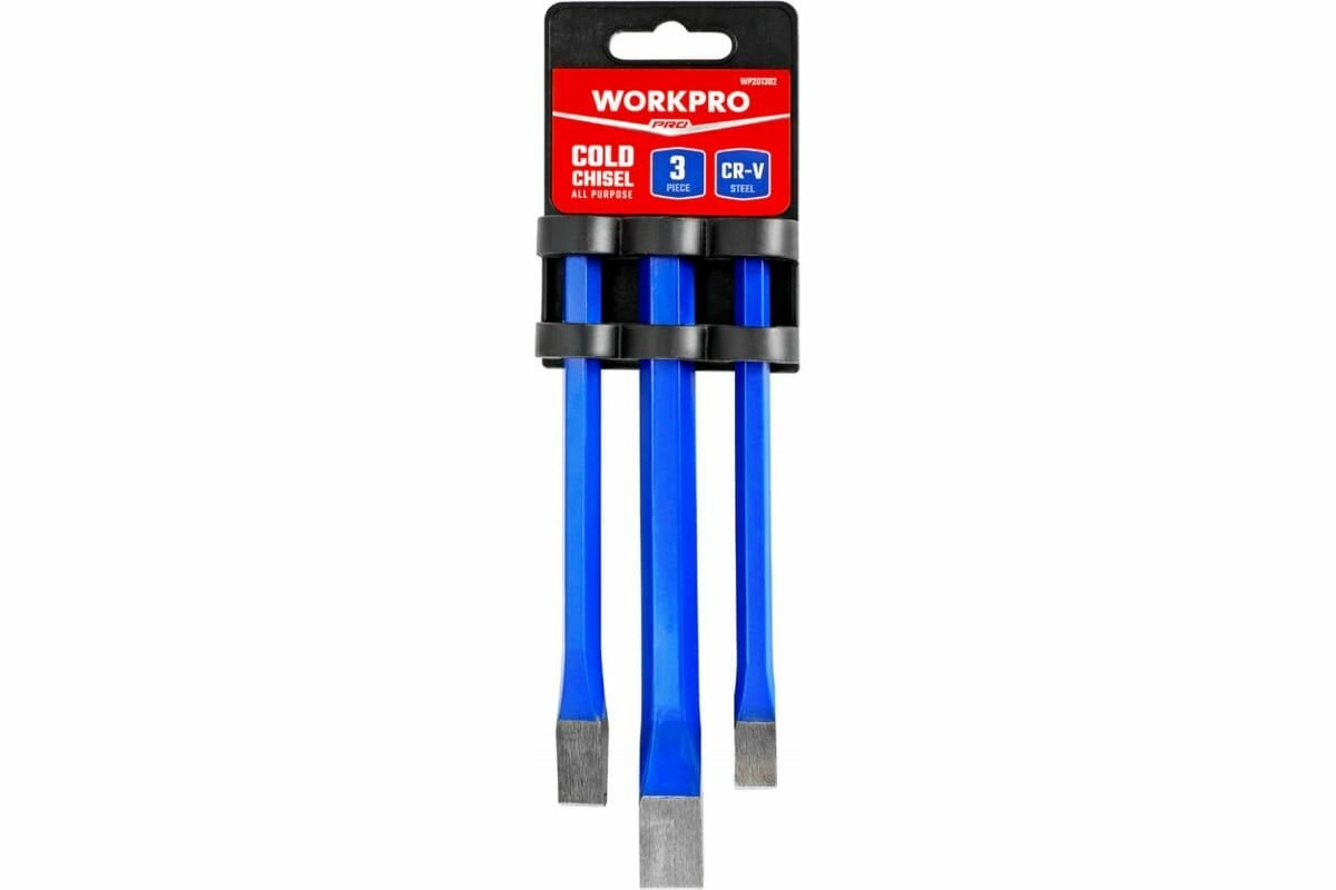 Набор слесарных зубил WORKPRO 3шт WP201302