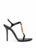 Босоножки Roberto Cavalli Roar sandals, размер 35, black/black