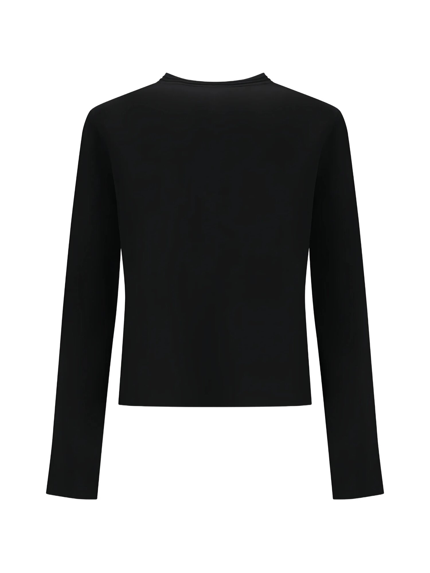 Кардиган Max Mara Round neck cardigan, размер 38, black/black — фото 1