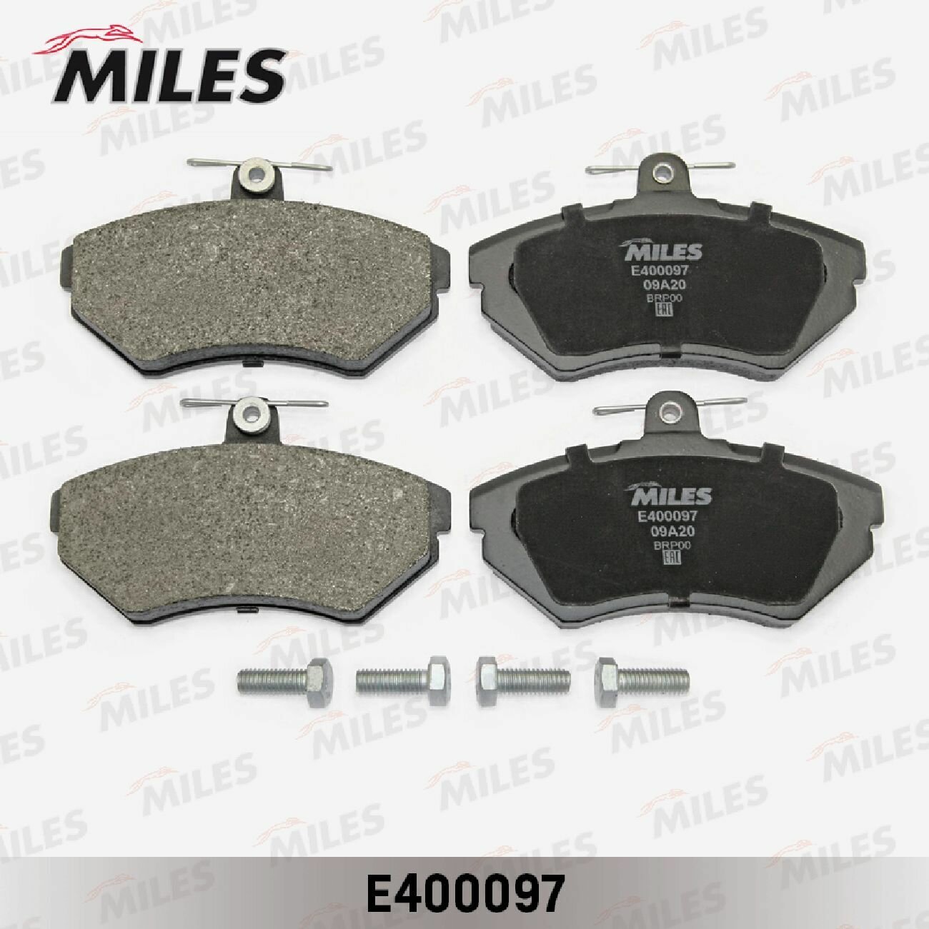 Тормозные колодки передние MILES E400097 для а/м Audi A4 B5, Volkswagen Passat B5