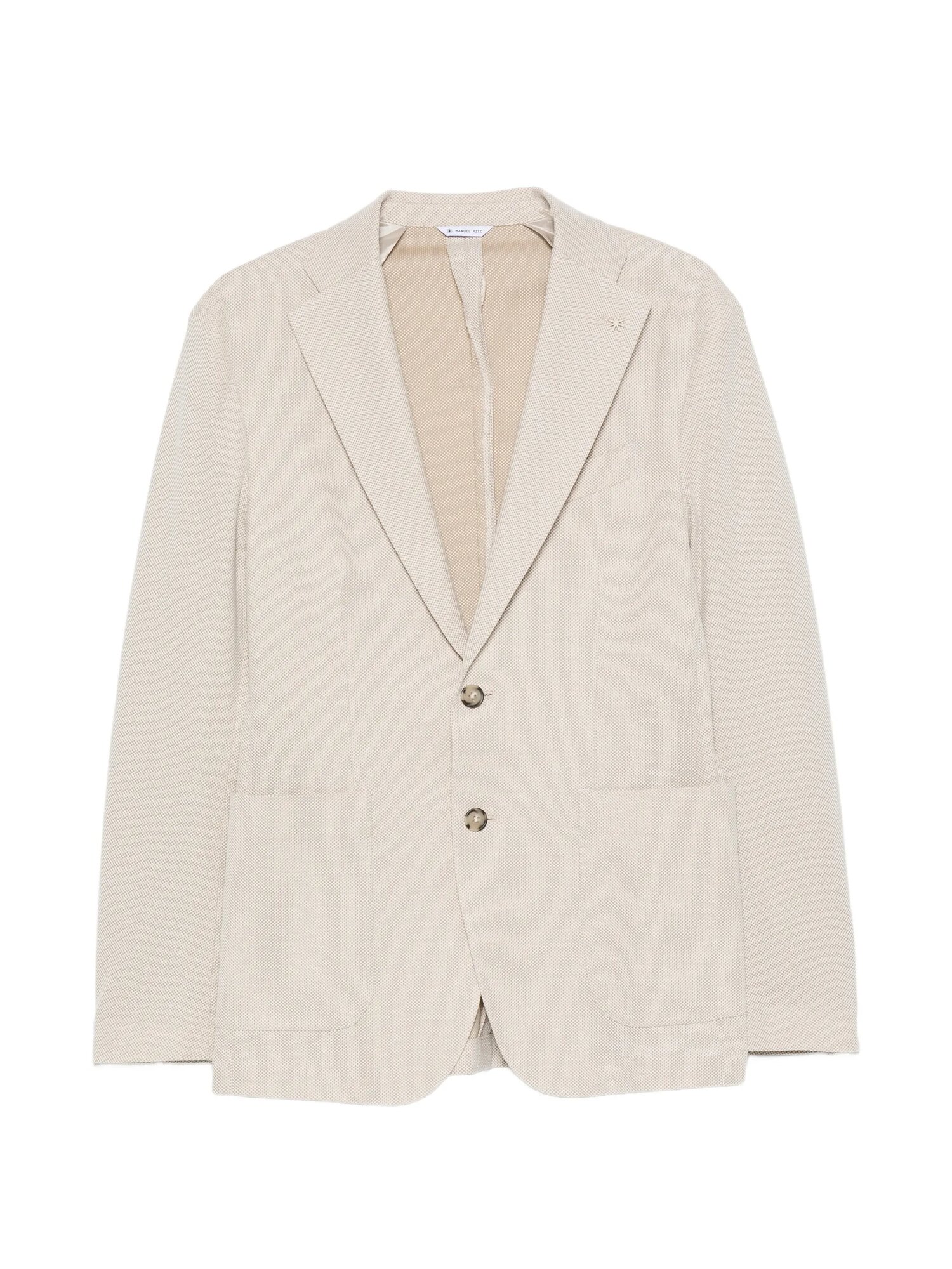 Пиджак Single-breasted notch-lapel blazer