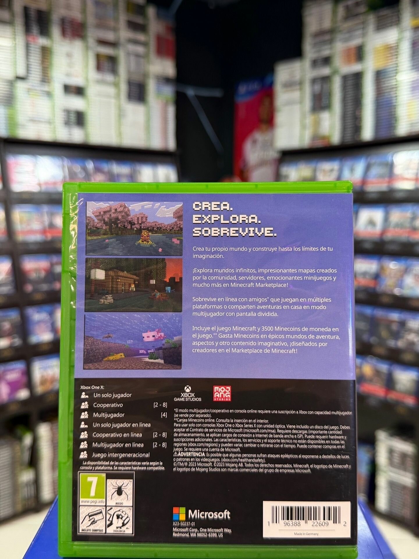 Игра Minecraft Bedrock (Xbox One/Series) (Русская версия) (Box) — фото 1