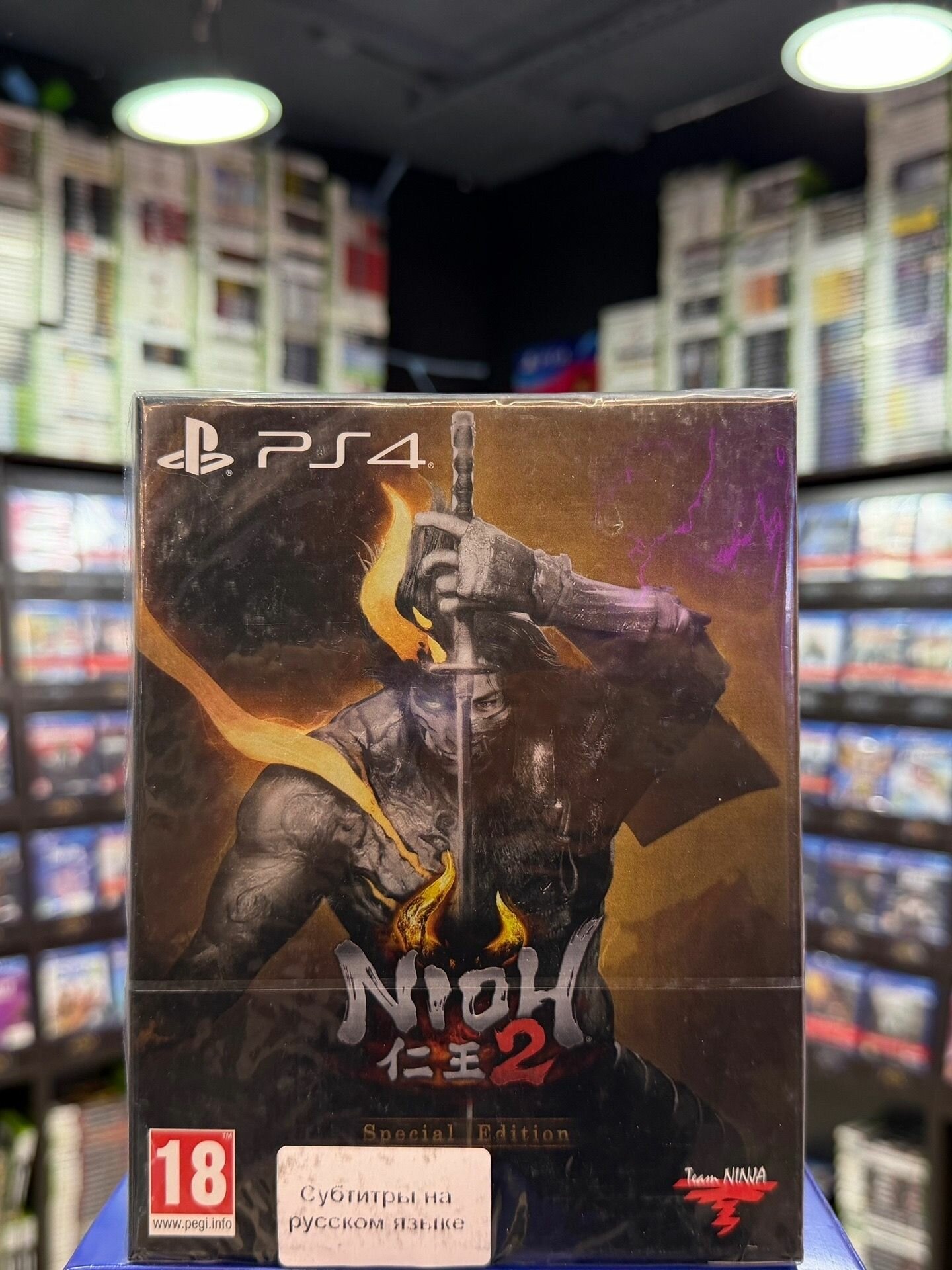 Игра Nioh 2 - Special Edition (Steelbook) PS4 (Русская версия)