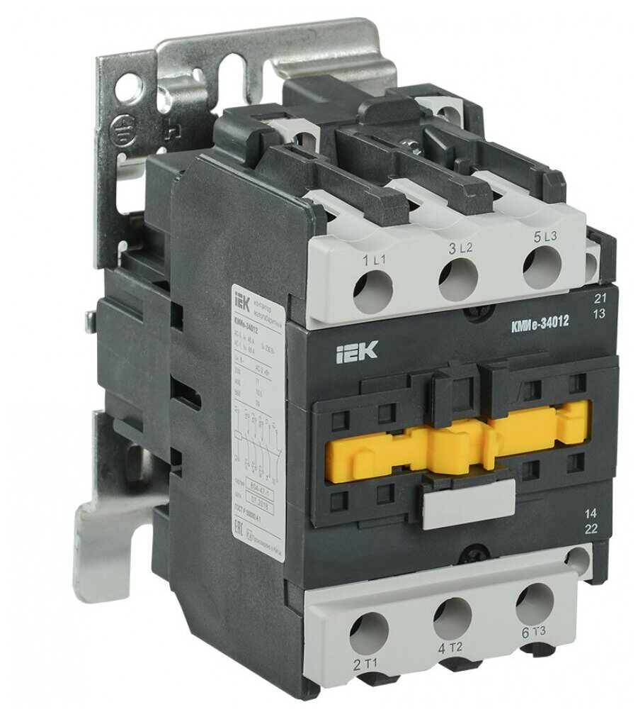 Контактор IEK КМИе-34012 40А 230В/АС3 1НО,1НЗ KKME31-040-230-11