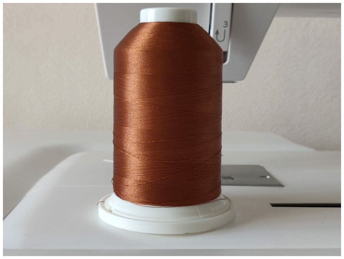 Нитки для вышивания на вышивальной машине 5000м, полиэстер, 120D/2 - №40