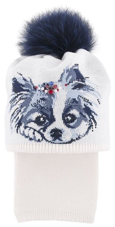 Комплект с головным убором зима для девочек