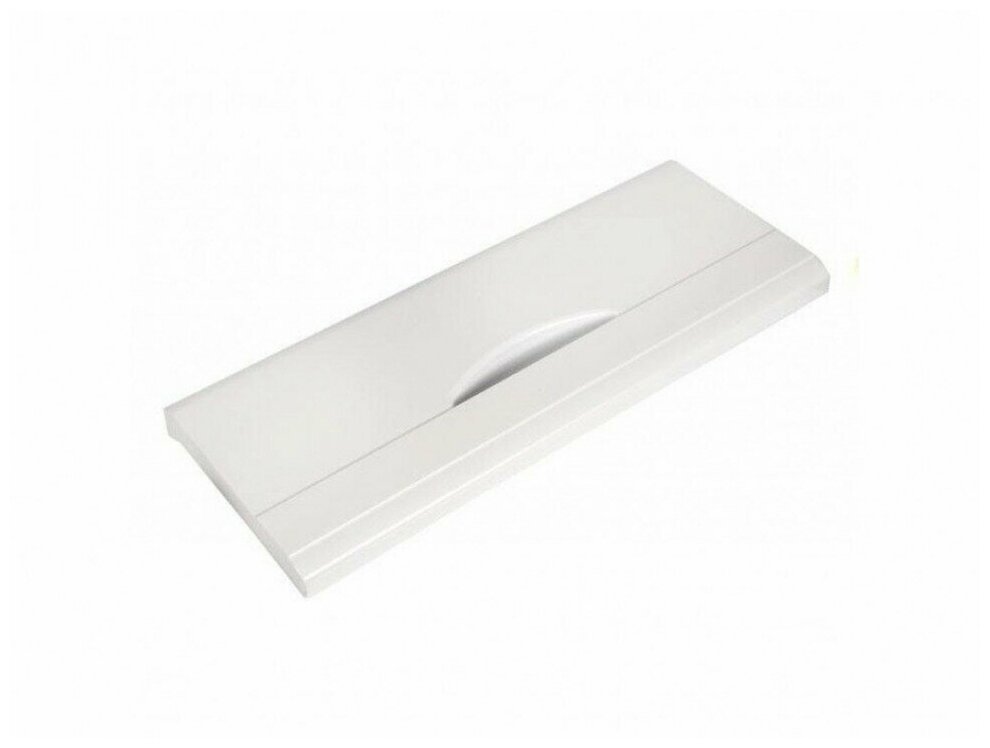 Панель ящика морозильной камеры холодильника атлант (белая, средняя, на решетчатую корзину) 301540101200