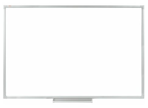 Доска магнитно-маркерная 100х150 см, алюминиевая рамка, STAFF Profit, 237723