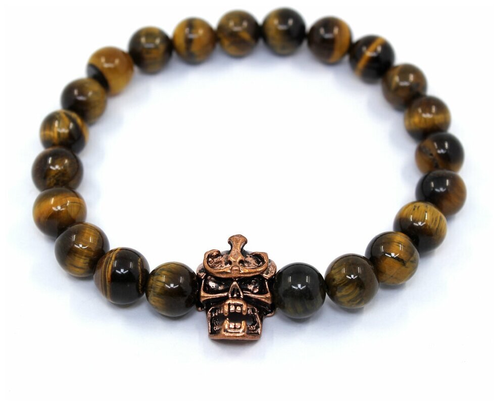 Браслет-нить, тигровый глаз