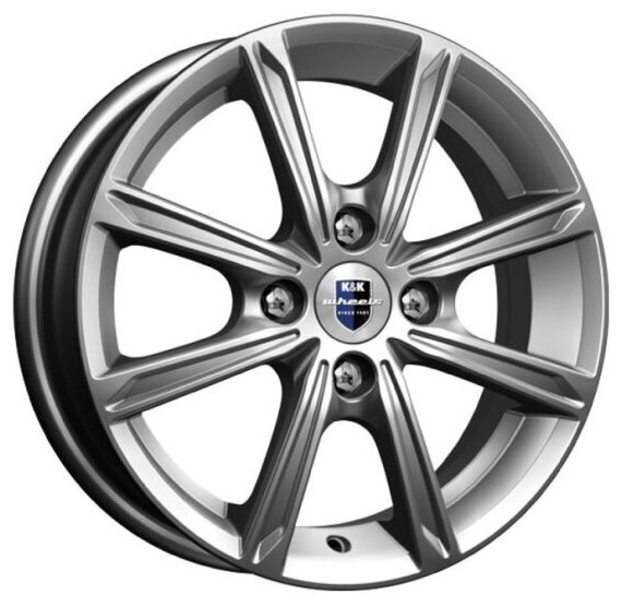 Диск K&k Флэш (КС698) 5x14/4x98 D58.5 ET35 Дарк платинум