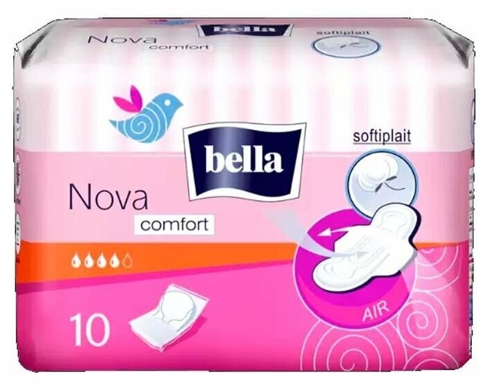 BELLA Прокладки Nova Komfort, 10 шт