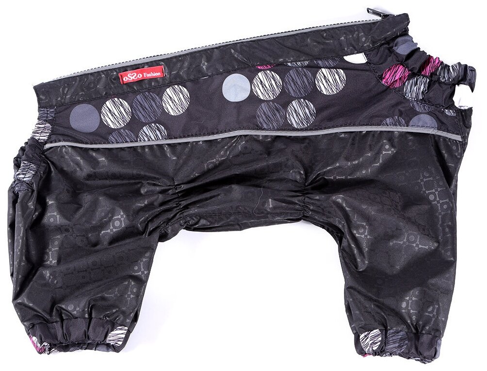 Комбинезон OSSO "Fashion", для собак, для девочек, водоотталкивающий, молния на спине
