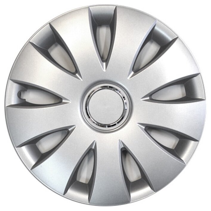 Автомобильные колпаки на диски Jestic аура ринг R14", в комплекте 4 колпака