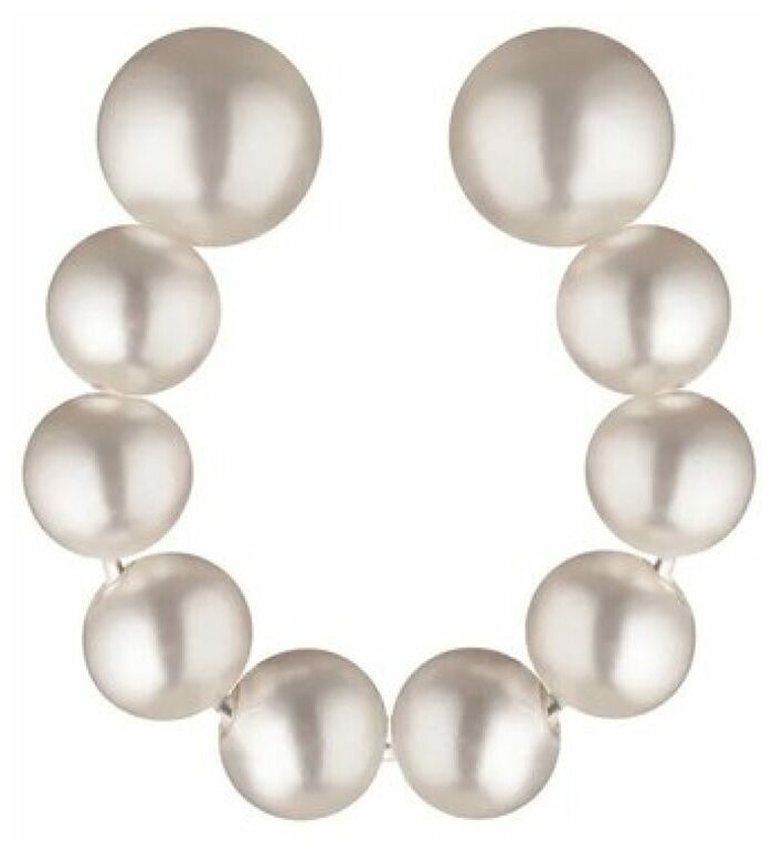 Серьги каффы, хрусталь